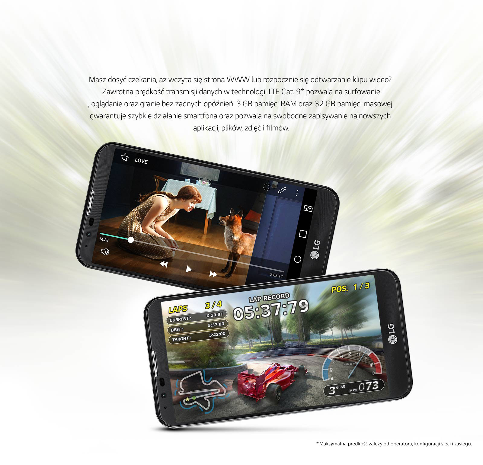 LG X Mach K600 3/32GB 5.5" Tytanowy LGK600.APOLTN Smartfon - niskie ...