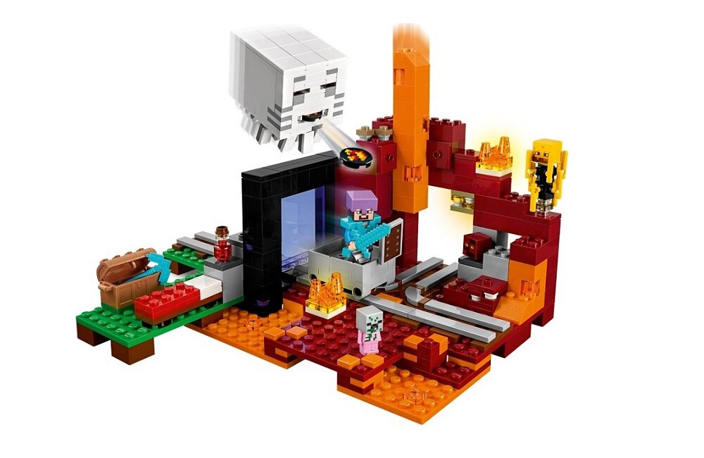 LEGO Minecraft Portal do Netheru 21143 - niskie ceny i opinie w Media ...