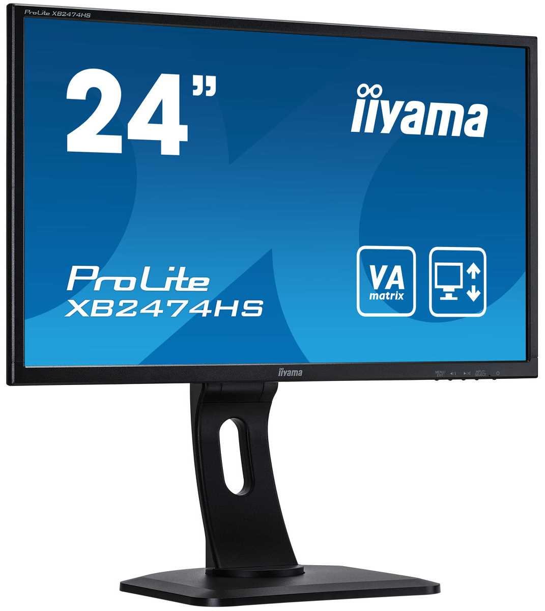 IIYAMA ProLite XB2474HS 23.6" 1920x1080px 4 ms Monitor - niskie ceny i ...