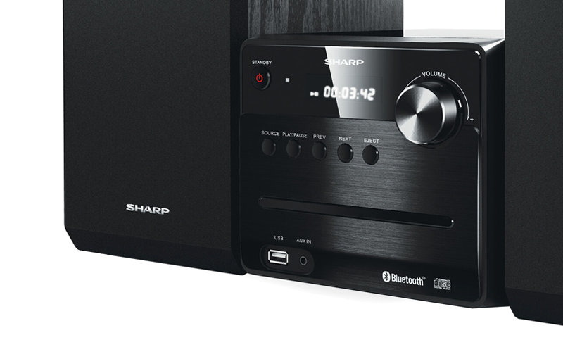 SHARP XL-B510 BK Czarny Wieża - niskie ceny i opinie w Media Expert