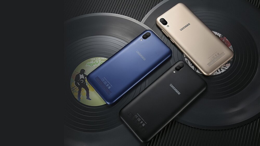 DOOGEE X90 1/16GB 6.1" Złoty Smartfon - niskie ceny i opinie w Media Expert