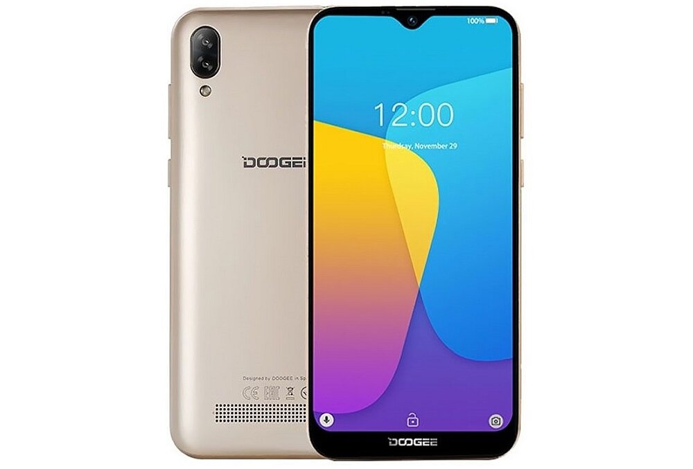 DOOGEE X90 1/16GB 6.1" Złoty Smartfon - niskie ceny i opinie w Media Expert