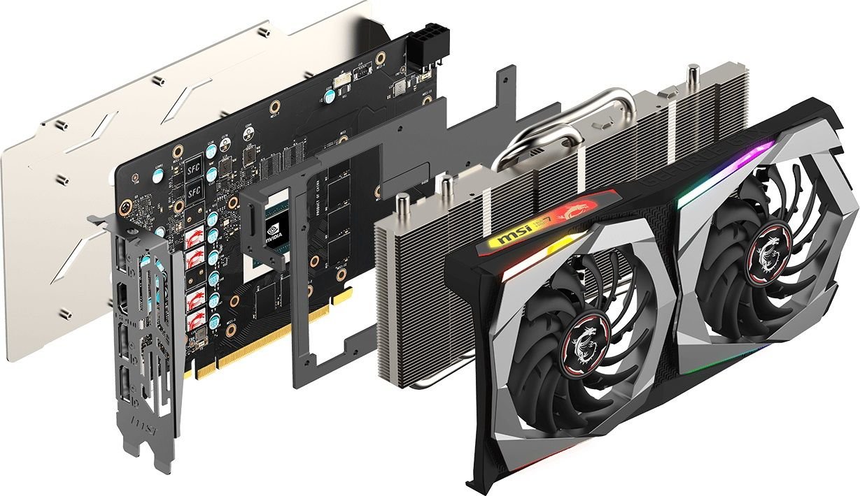 MSI GeForce GTX 1660 Super Gaming X 6GB Karta Graficzna Niskie Ceny I