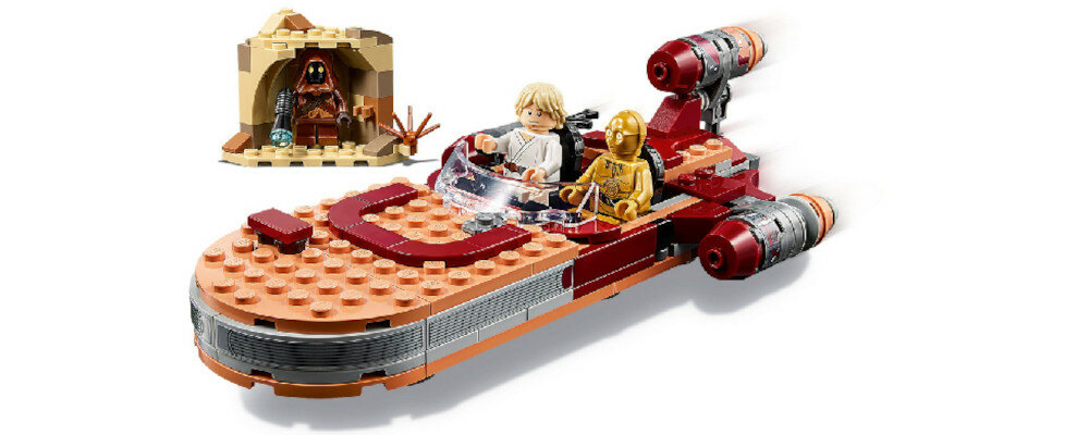 LEGO Star Wars Śmigacz Luke’a Skywalkera 75271 - niskie ceny i opinie w ...