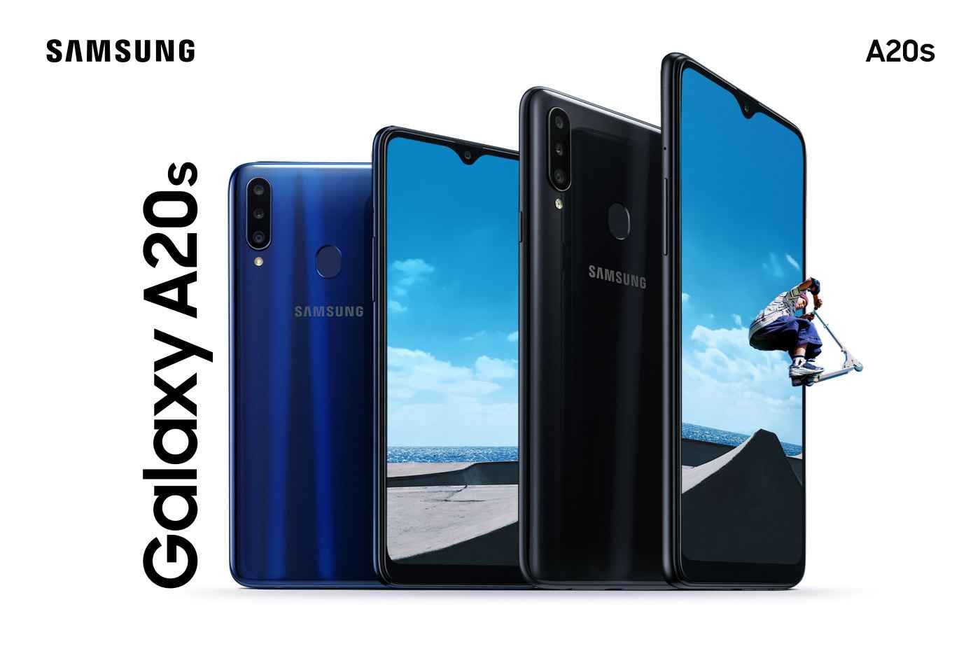 SAMSUNG Galaxy SM-A207 A20s Czarny Smartfon - ceny i opinie w Media Expert