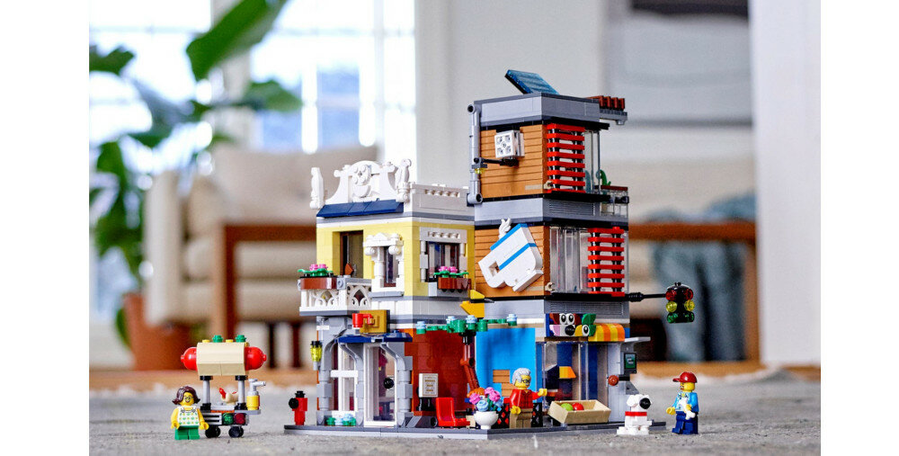 LEGO Creator 3w1 Sklep zoologiczny i kawiarenka 31097 - niskie ceny i ...