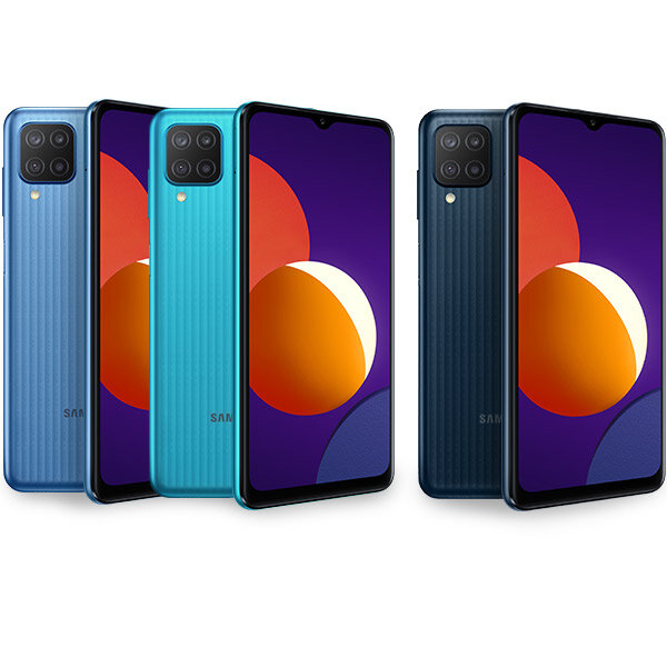 SAMSUNG Galaxy M12 4/64GB 6.5" 90Hz Niebieski SM-M127 Smartfon - niskie ...