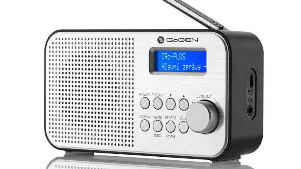 GOGEN DAB 300 N Przenośne Srebrny Radio - niskie ceny i opinie w Media ...