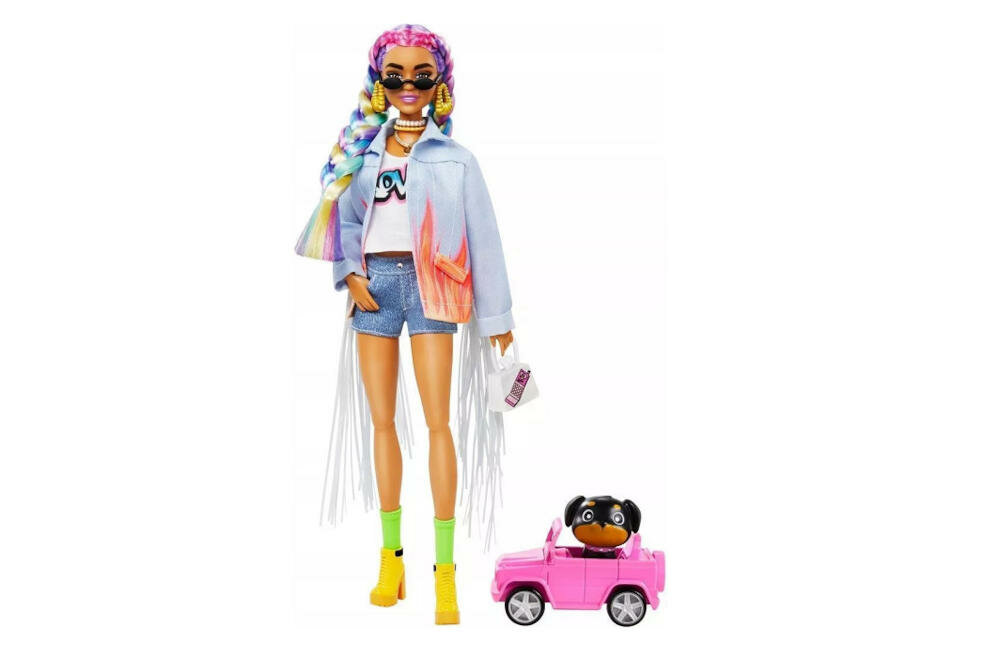 Lalka Barbie Extra Moda GRN29 - niskie ceny i opinie w Media Expert