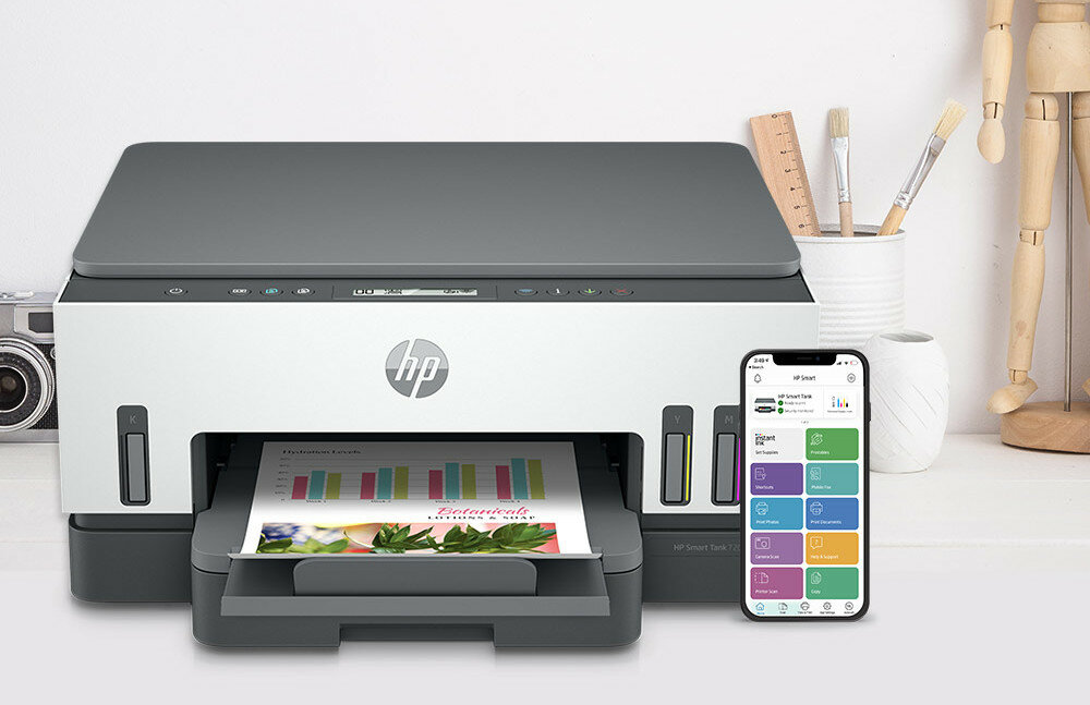 HP Smart Tank 750 Druk w kolorze, Automatyczny druk dwustronny, Wi-Fi ...
