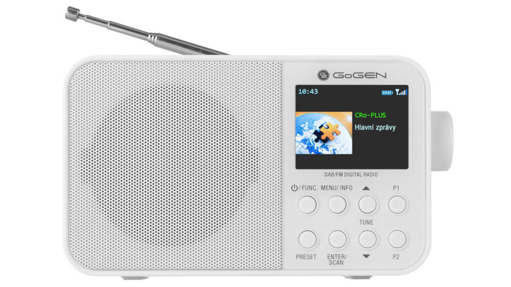 GOGEN DAB 500 BTC Biały Radio - niskie ceny i opinie w Media Expert