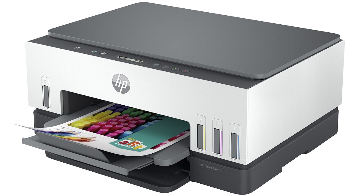 HP Smart Tank 670 Druk w kolorze, Automatyczny druk dwustronny, Wi-Fi ...