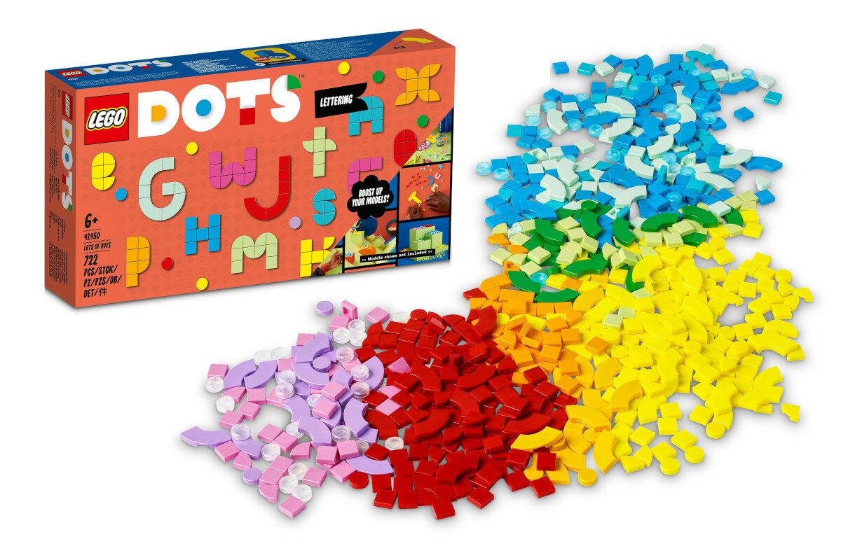 LEGO 41950 DOTS Rozmaitości DOTS — literki - niskie ceny i opinie w ...