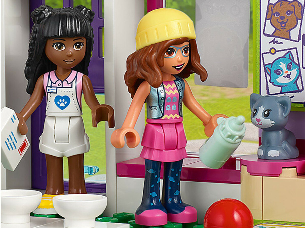 LEGO 41699 Friends Kawiarnia przy schronisku - niskie ceny i opinie w ...