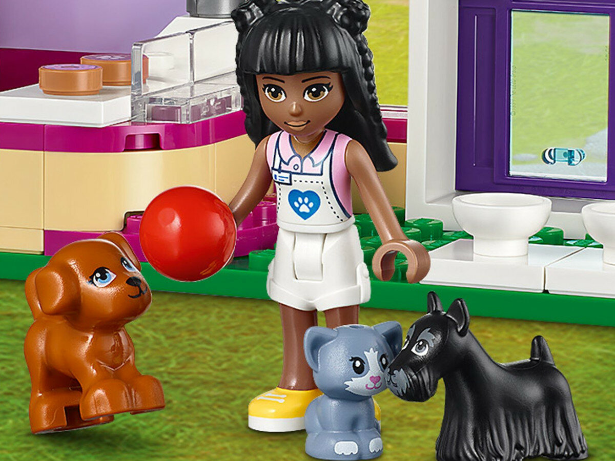 LEGO 41699 Friends Kawiarnia przy schronisku - niskie ceny i opinie w ...