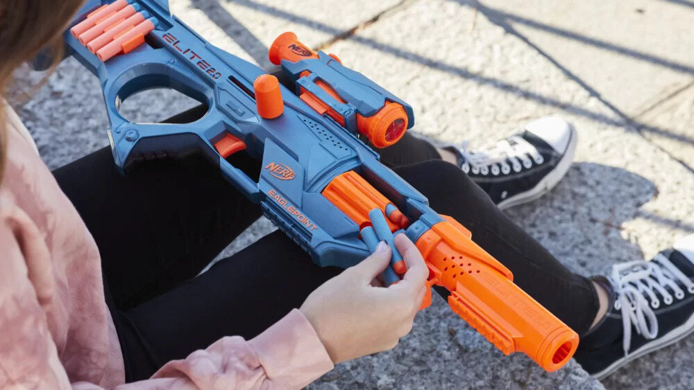 HASBRO Nerf Elite 2.0 Eaglepoint RD-8 F0423 Wyrzutnia - niskie ceny i opinie w Media Expert
