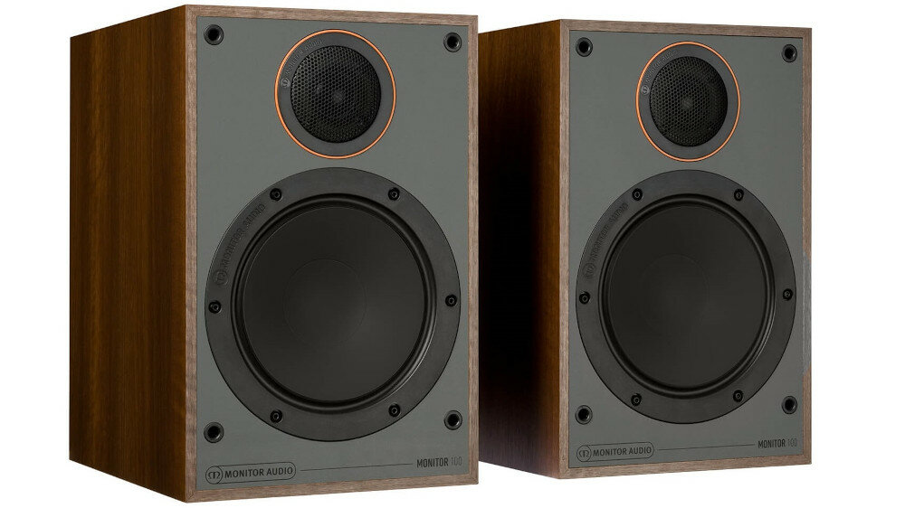 MONITOR AUDIO Monitor 100 Biały (2 szt.) Kolumny głośnikowe - niskie ...