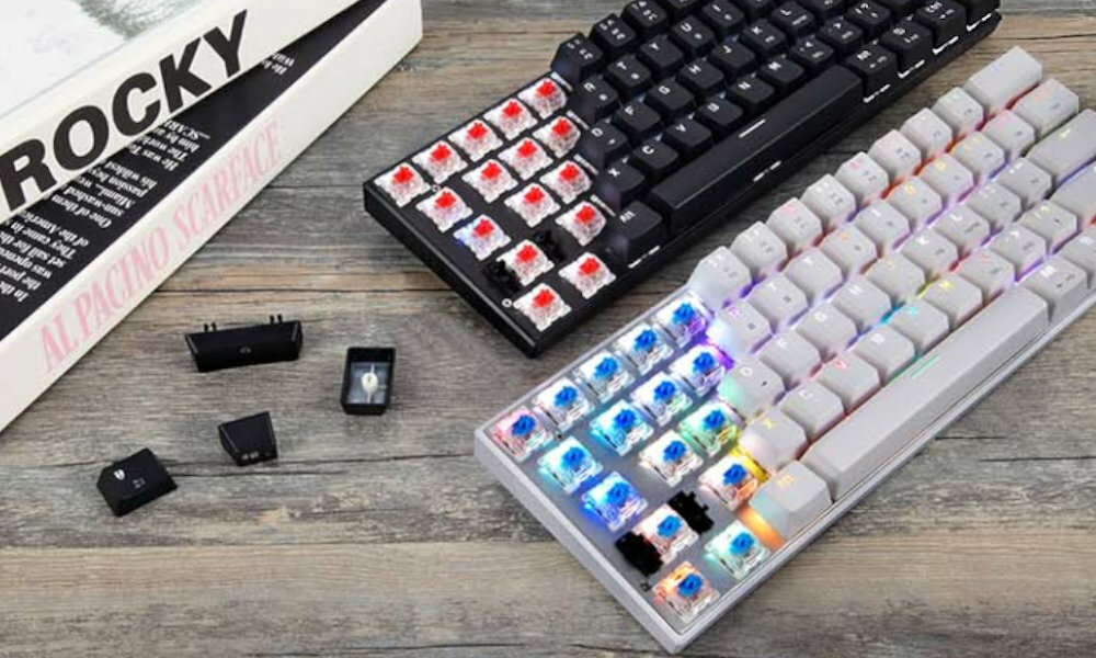 MOTOSPEED CK62 Outemu Red Klawiatura - niskie ceny i opinie w Media Expert