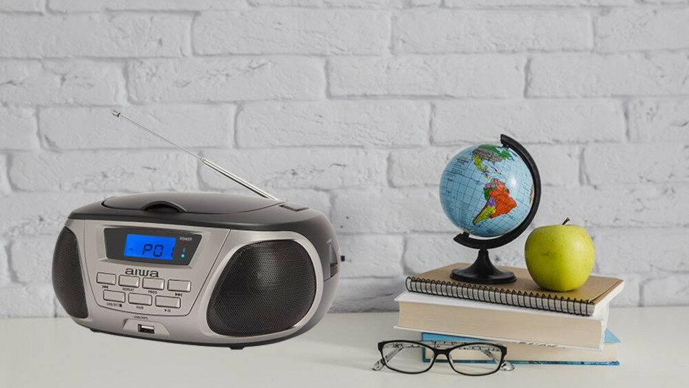 AIWA BBTU-300RD Radioodtwarzacz - niskie ceny i opinie w Media Expert