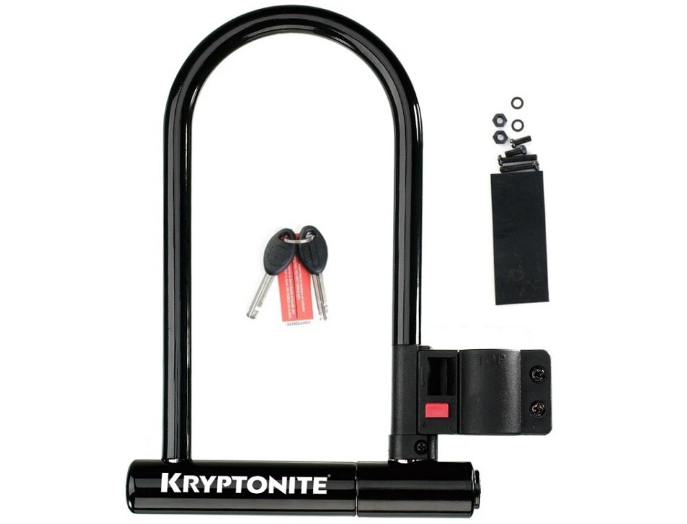 KRYPTONITE Keeper Standard U-lock Czarny Zapięcie rowerowe - niskie ceny i opinie w Media Expert
