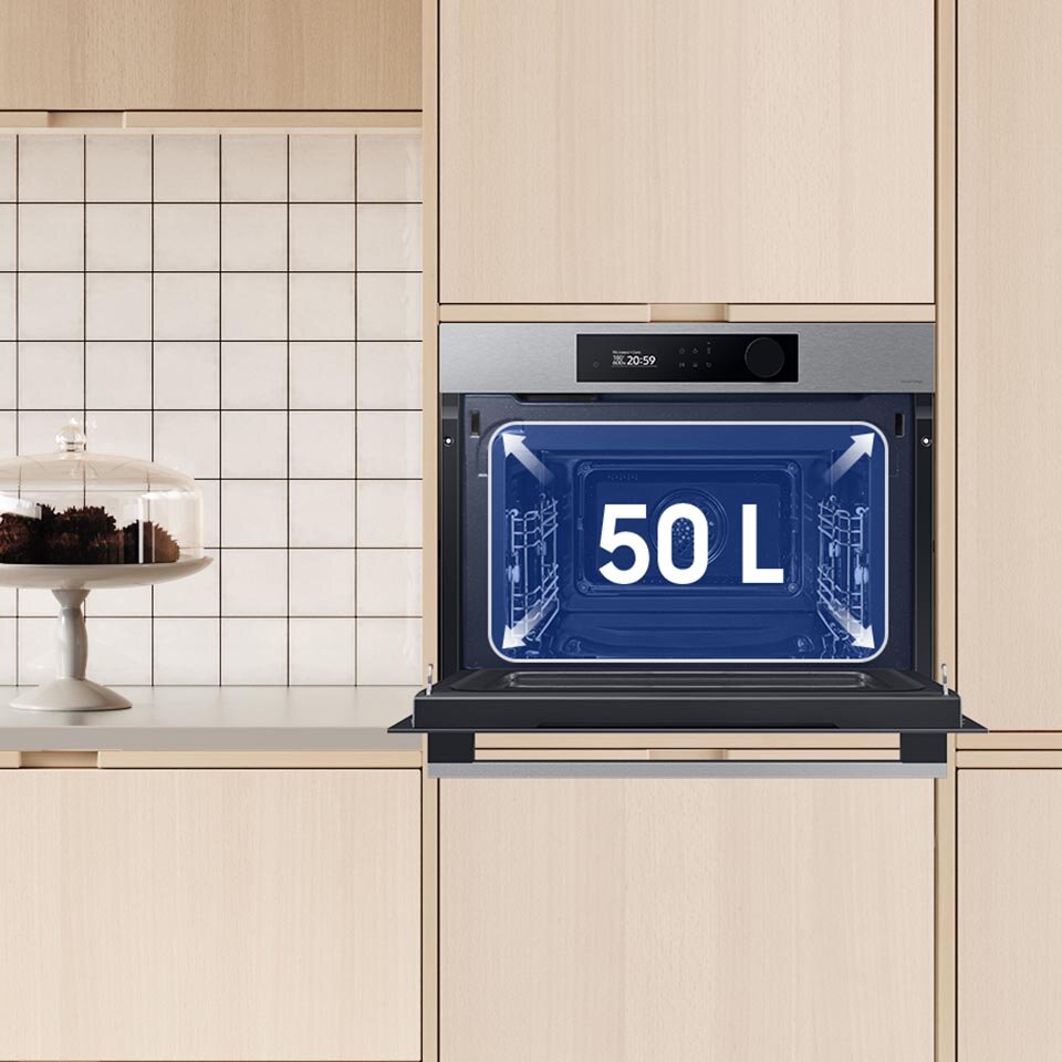 SAMSUNG NQ5B5763DBS U2 Elektryczny z mikrofalą Stal nierdzewna Piekarnik - niskie ceny i opinie ...