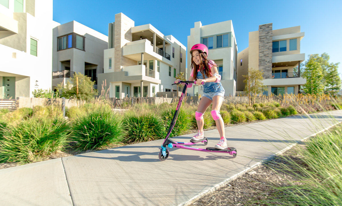 YVOLUTION Fliker Air A3 Fioletowy Hulajnoga - niskie ceny i opinie w ...