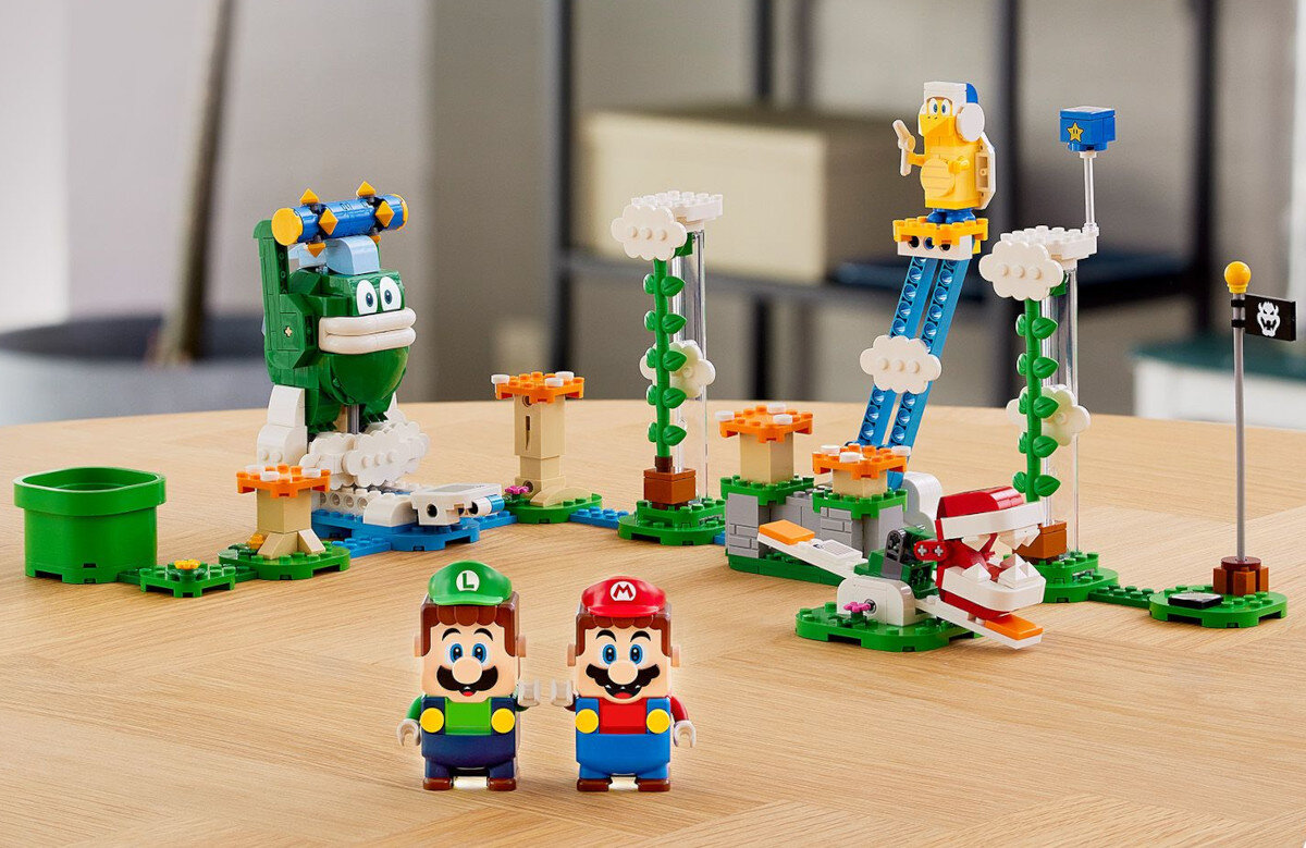 LEGO 71409 Super Mario Big Spike i chmury — zestaw rozszerzający ...