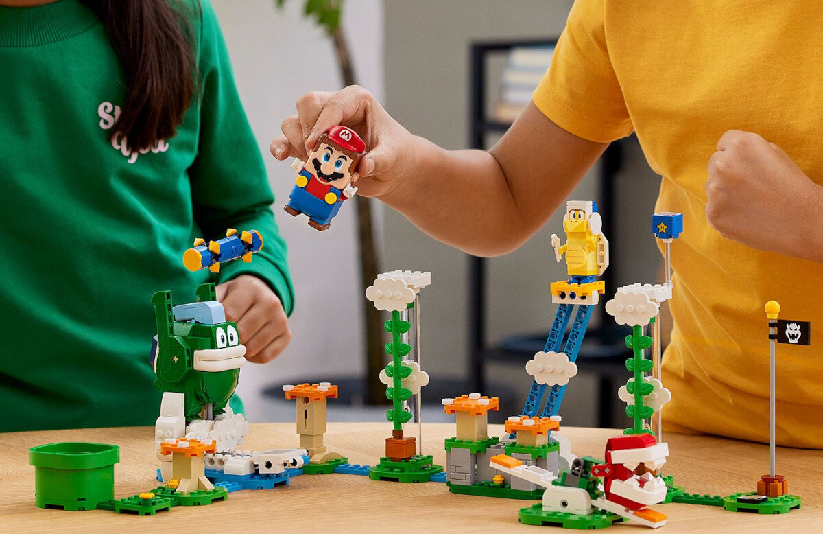 LEGO 71409 Super Mario Big Spike i chmury — zestaw rozszerzający ...