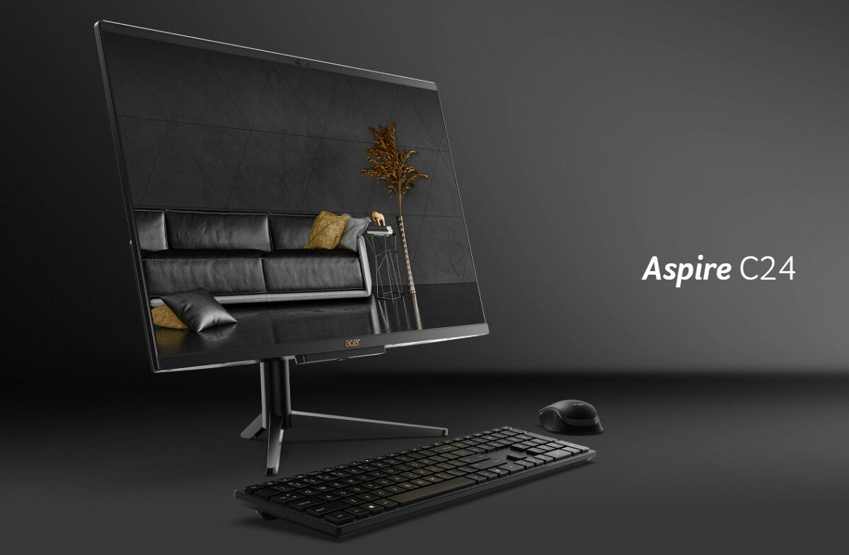 ACER Aspire C22-1700 21.5" IPS i3-1215U 8GB RAM 256GB SSD Windows 11 ...