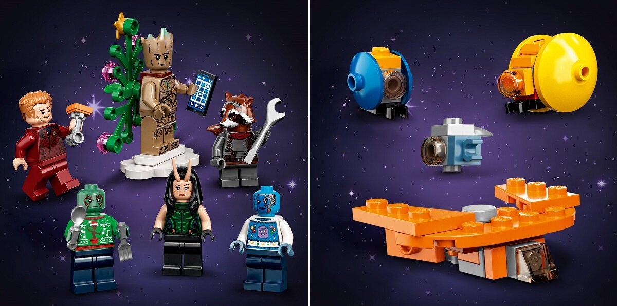 LEGO Marvel Kalendarz adwentowy ze Strażnikami Galaktyki 76231 - niskie ...