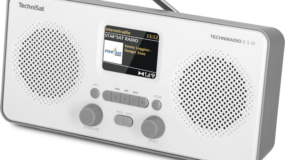 TECHNISAT Techniradio 6 S IR Cyfrowe Biały Radio - niskie ceny i opinie ...
