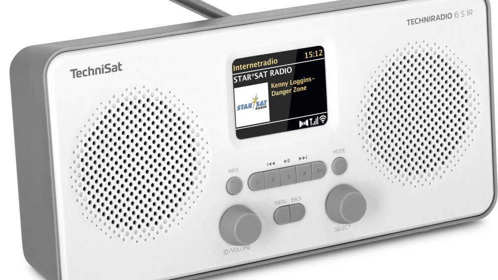 TECHNISAT Techniradio 6 S IR Cyfrowe Biały Radio - niskie ceny i opinie ...