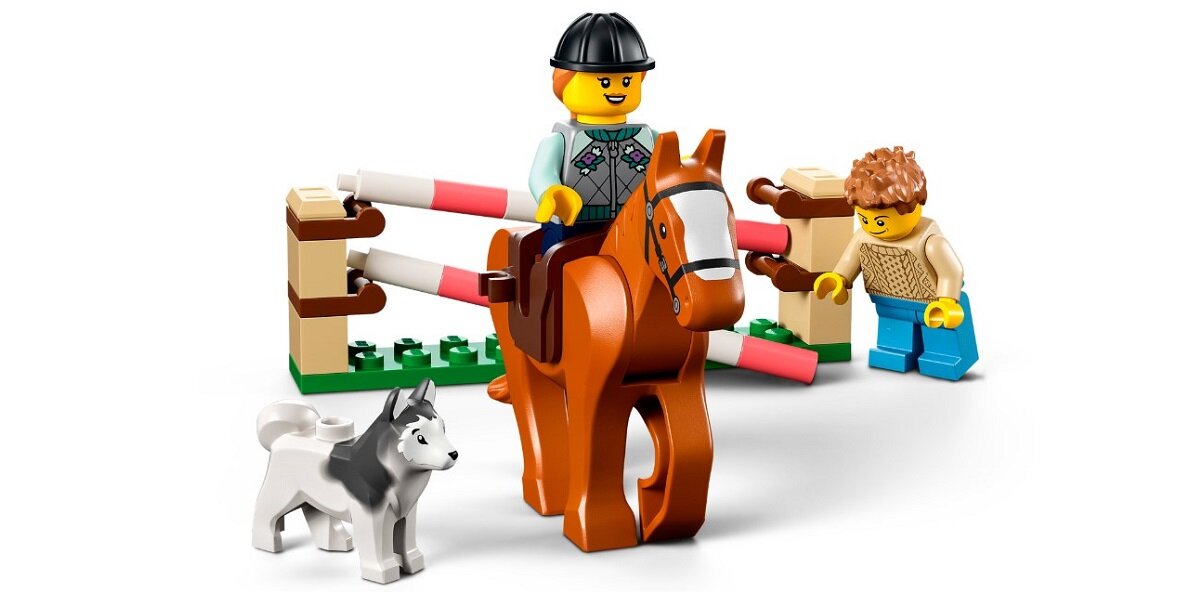 LEGO City Przyczepa do przewozu koni 60327 - niskie ceny i opinie w ...