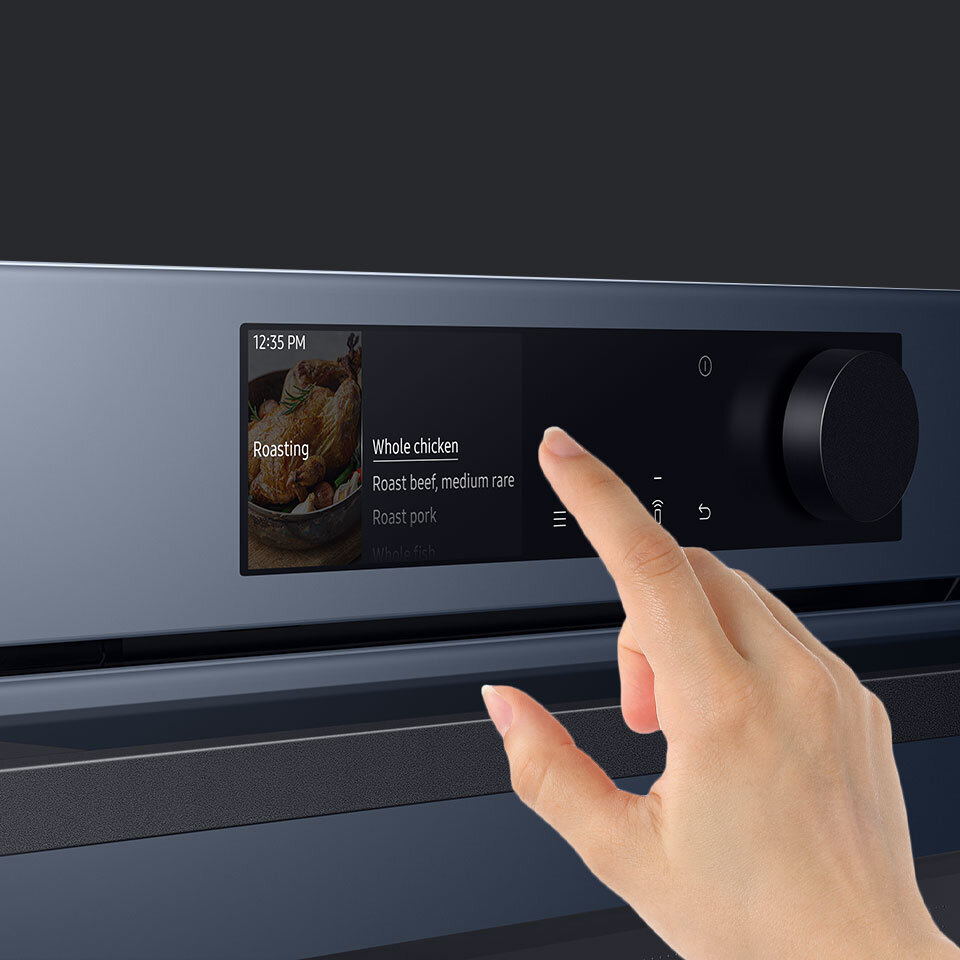 SAMSUNG BESPOKE NQ5B6753CAN U2 Elektryczny z mikrofalą Elegancki granat ...