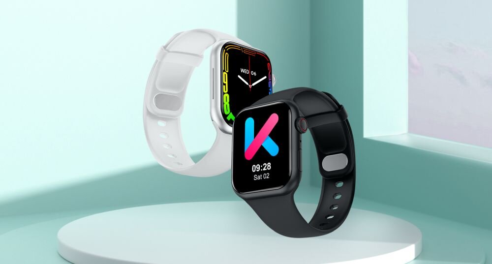 KUMI KU3 Meta Enhanced Srebrny Smartwatch - niskie ceny i opinie w ...