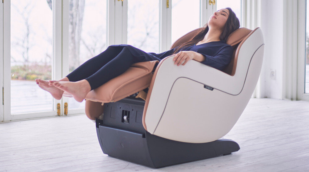 SYNCA CirC Plus MR360 Beżowy Fotel masujący - niskie ceny i opinie w Media Expert