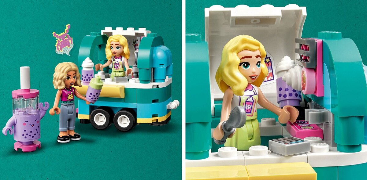 LEGO 41733 Friends Mobilny sklep z bubble tea - niskie ceny i opinie w ...