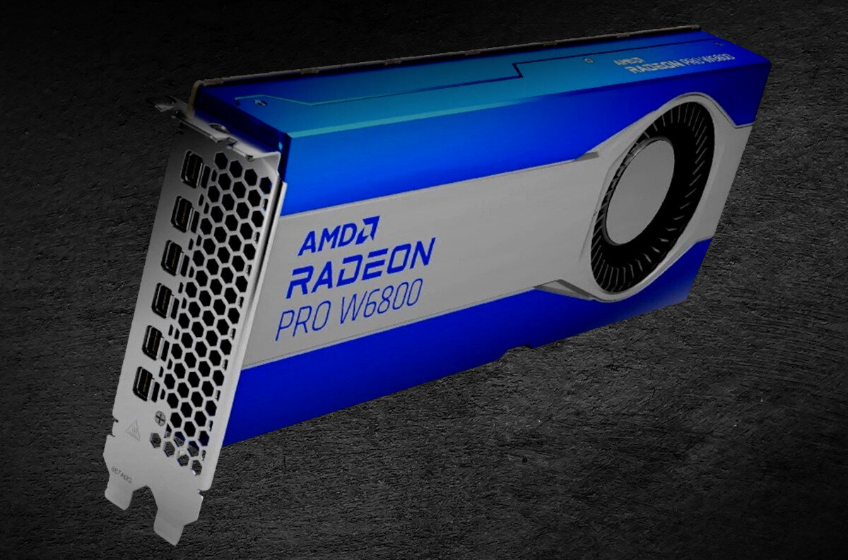 AMD Radeon Pro W6800 32GB Karta graficzna - niskie ceny i opinie w ...