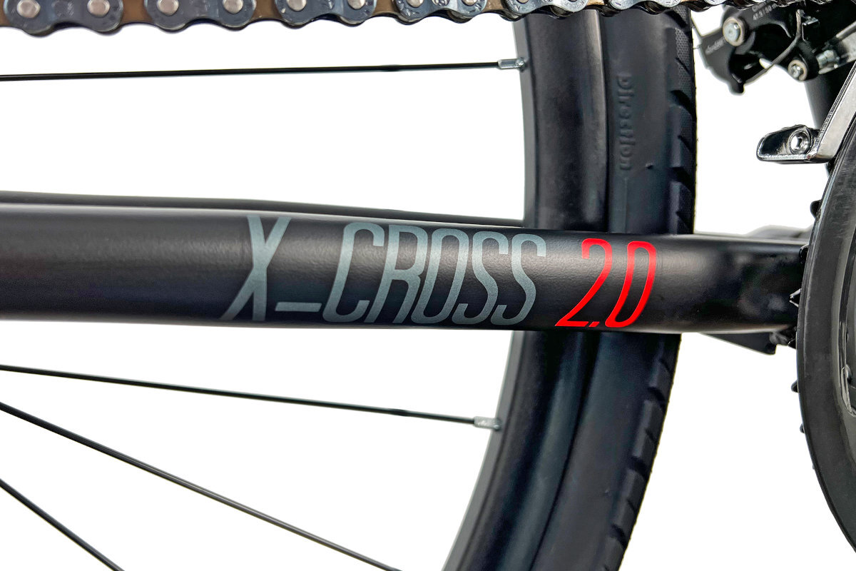 INDIANA X-Cross 2.0 M17 męski Czarno-czerwony 2023 Rower crossowy ...