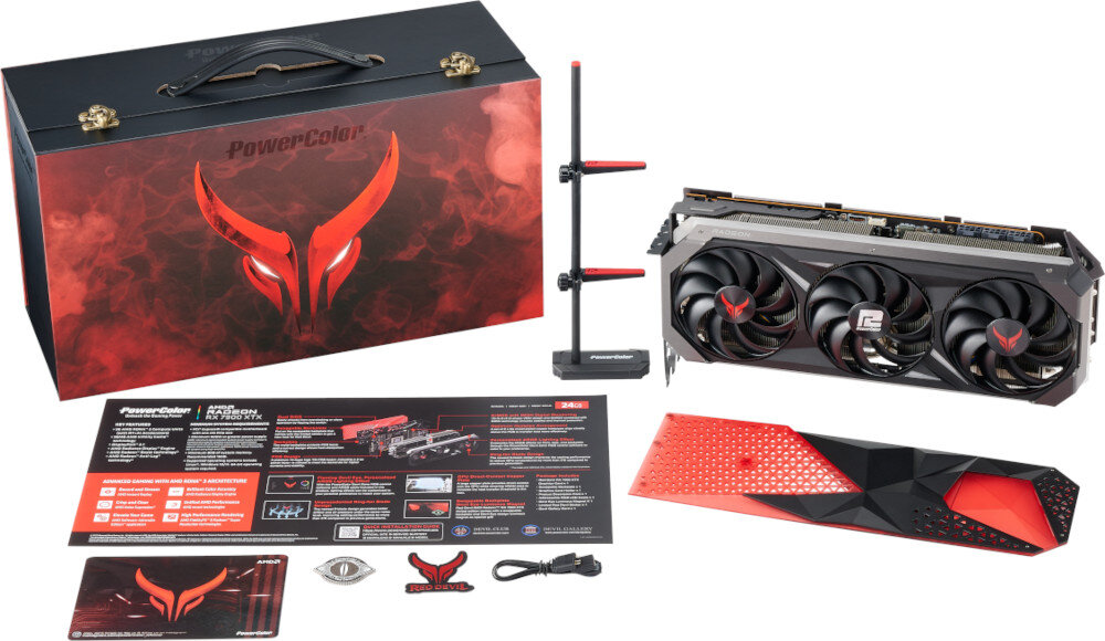 POWERCOLOR Radeon RX 7900 XTX Red Devil Limited Edition 24GB Karta ...