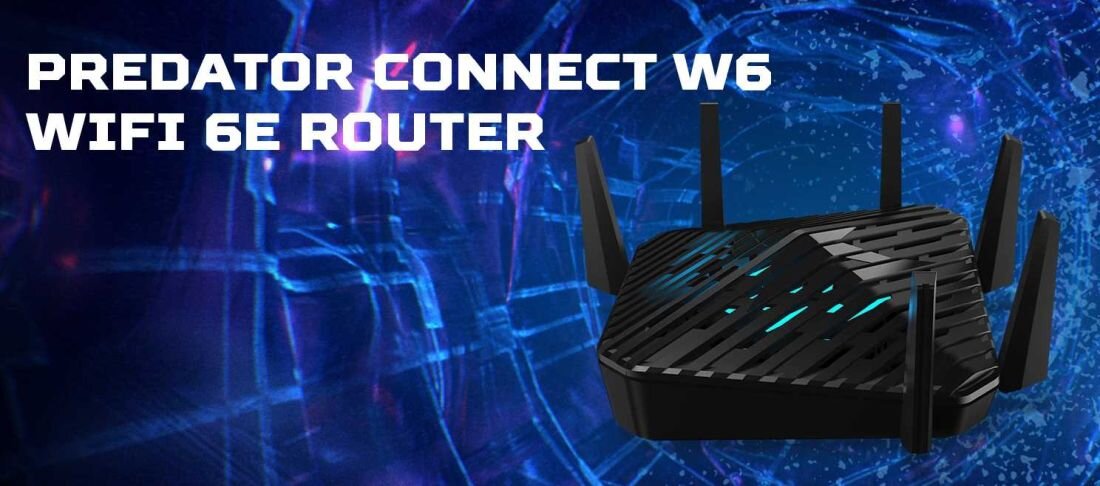 ACER Predator Connect W6 Wi-Fi 6E Router - niskie ceny i opinie w Media ...