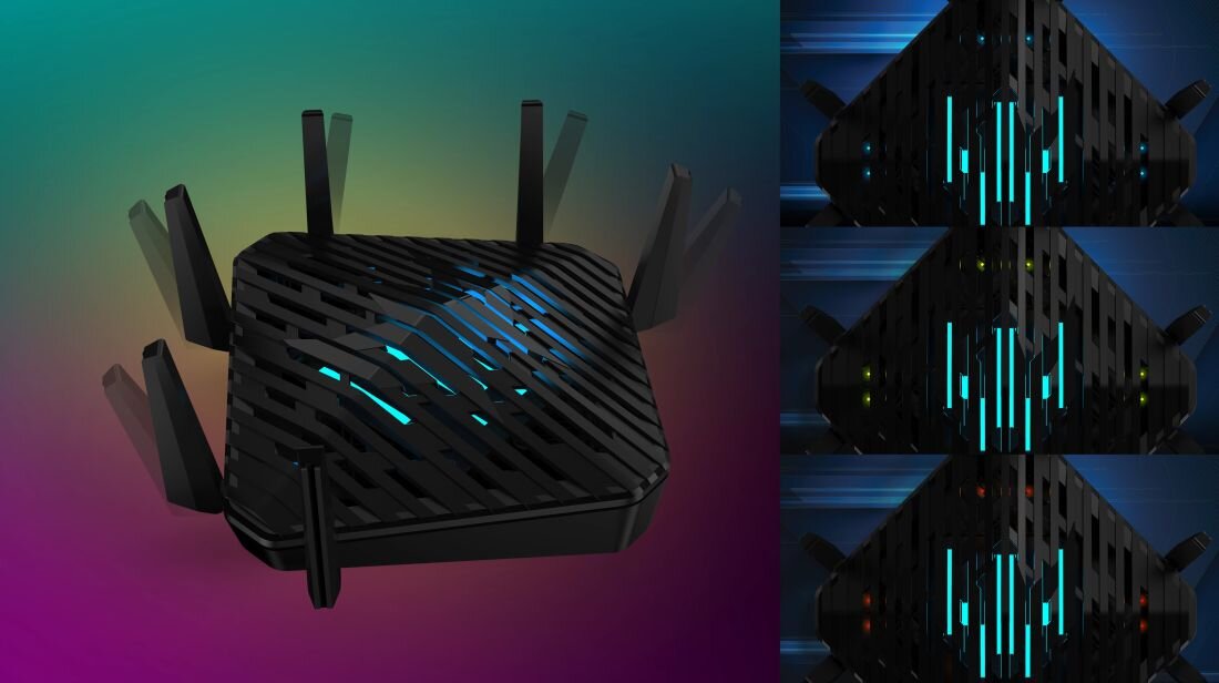 ACER Predator Connect W6 Wi-Fi 6E Router - niskie ceny i opinie w Media ...