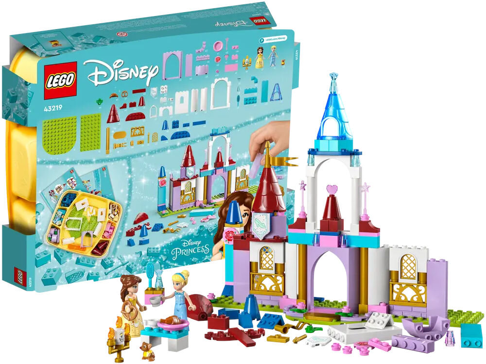 LEGO 43219 Disney Kreatywne zamki księżniczek Disneya - niskie ceny i ...