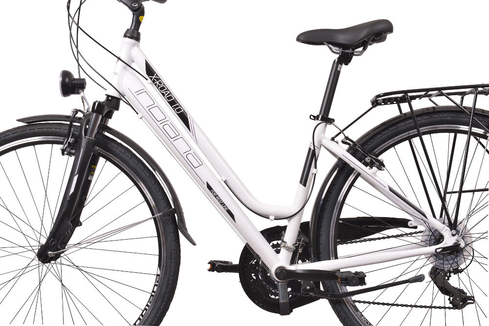 INDIANA X-Road 1.0 D17 28 cali damski Biały Rower trekkingowy - niskie ...