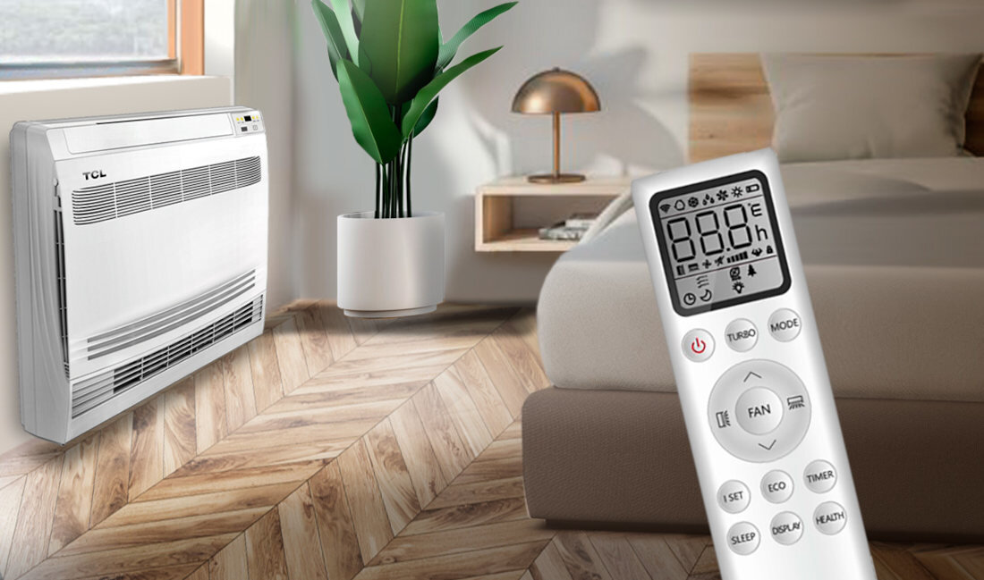 TCL Console TCC-18ZHRH DV z usługą montażu Klimatyzator Split, Pompa ...