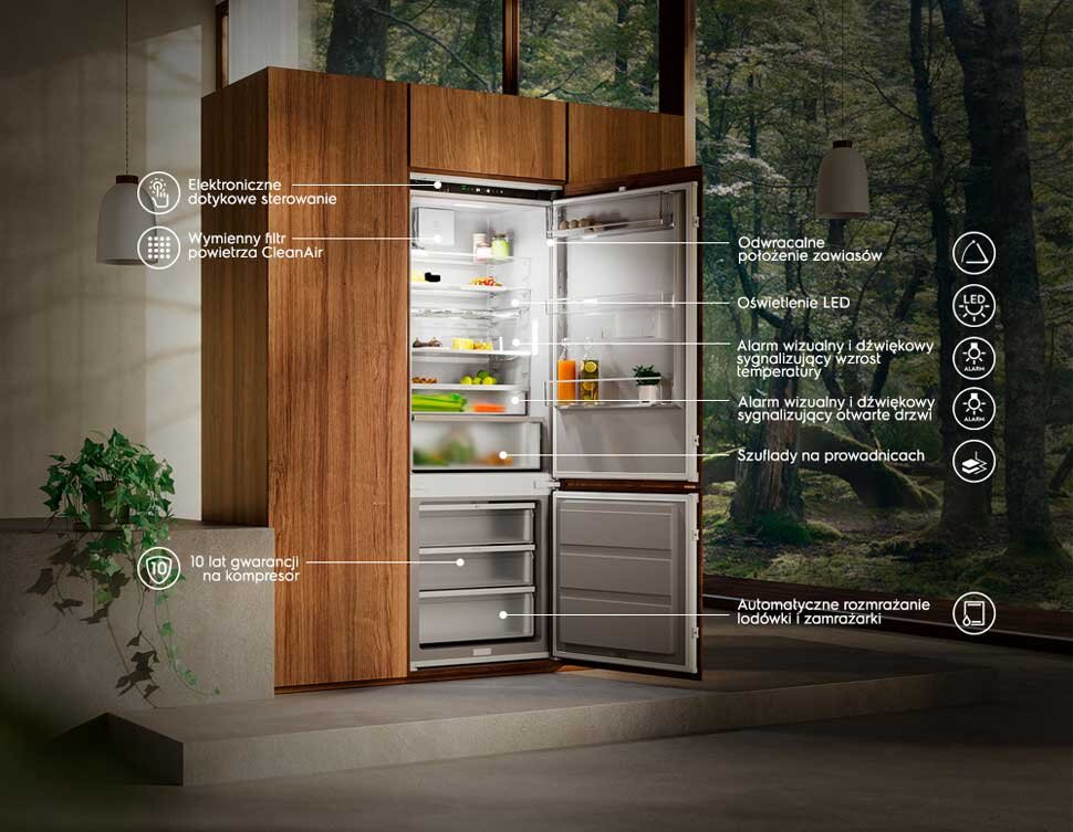 ELECTROLUX ENC8MD19S Lodówka - niskie ceny i opinie w Media Expert