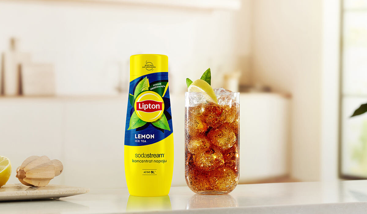 SODASTREAM Lipton Ice Tea Cytryna 440 ml Syrop - niskie ceny i opinie w ...