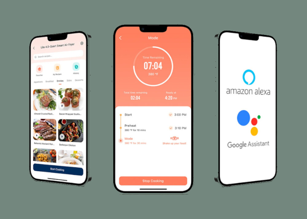 COSORI CAF-LI401S-WEUR Air Fryer Biały Frytkownica beztłuszczowa ...