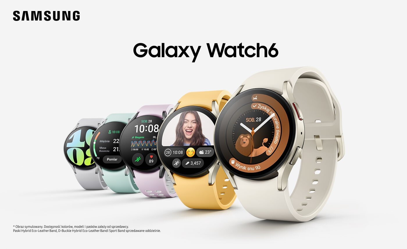 SAMSUNG Galaxy Watch 6 SM-R945F 44mm LTE Czarny Smartwatch - niskie ceny i opinie w Media Expert