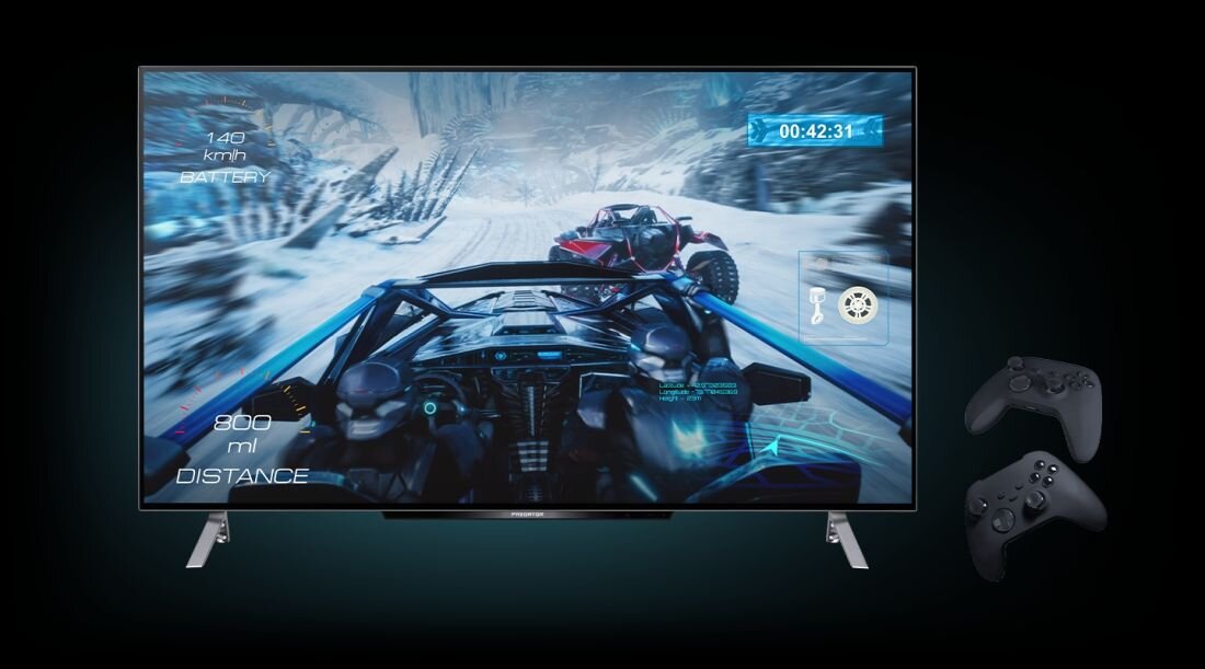 ACER Predator CG48 48" OLED 3840x2160px 138Hz 0.01 ms [MPRT] Monitor ...